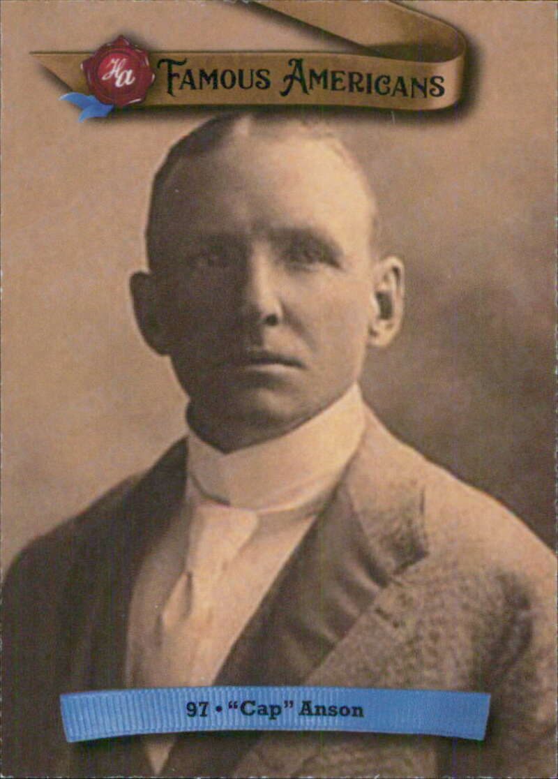 2021 Historic Autographs Famous Americans #97 "Cap" Anson | eBay
