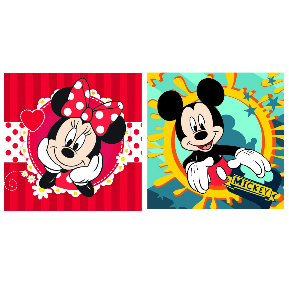Minnie And Mickey Faces