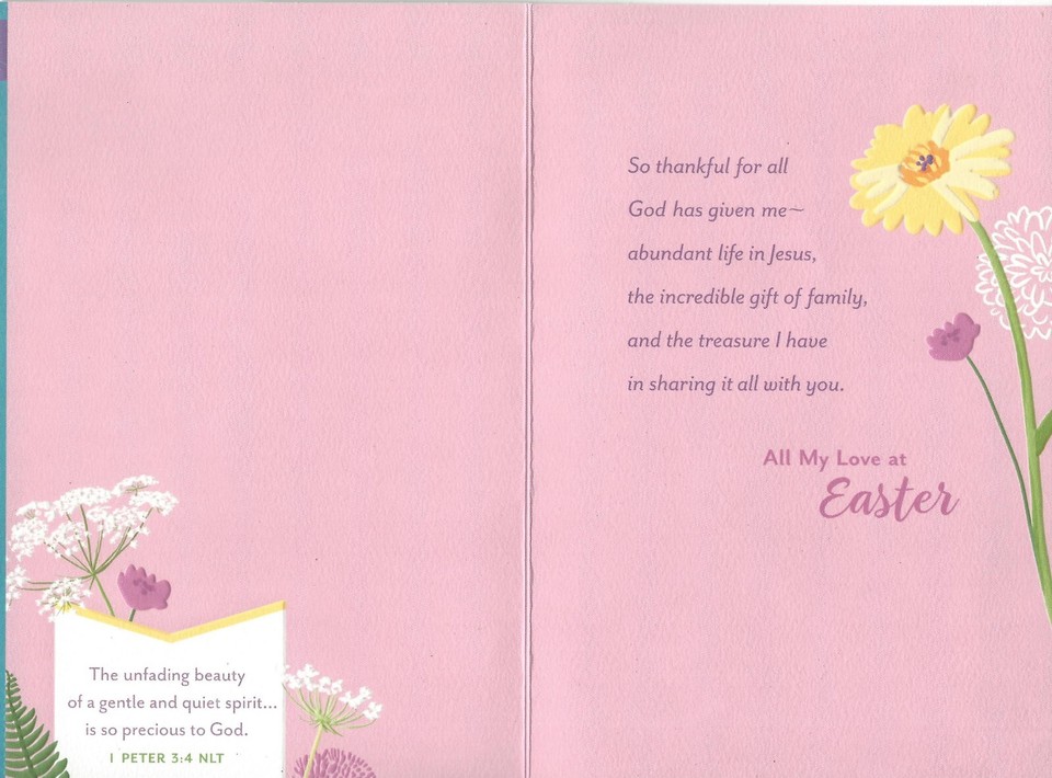 NOS New DaySpring Easter Card - Wife | eBay