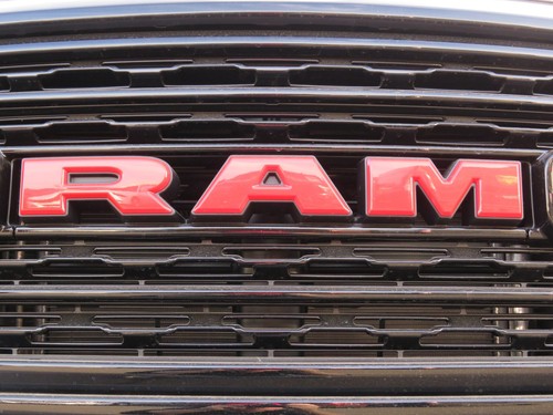 DODGE RAM 1500 DT Front Grille RED R A M Letters NEW OEM MOPAR | eBay