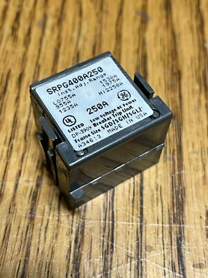 GE SPECTRA BREAKER RATING PLUG SRPG400A250 for 400A Frame SGD/SGH/SGL ...