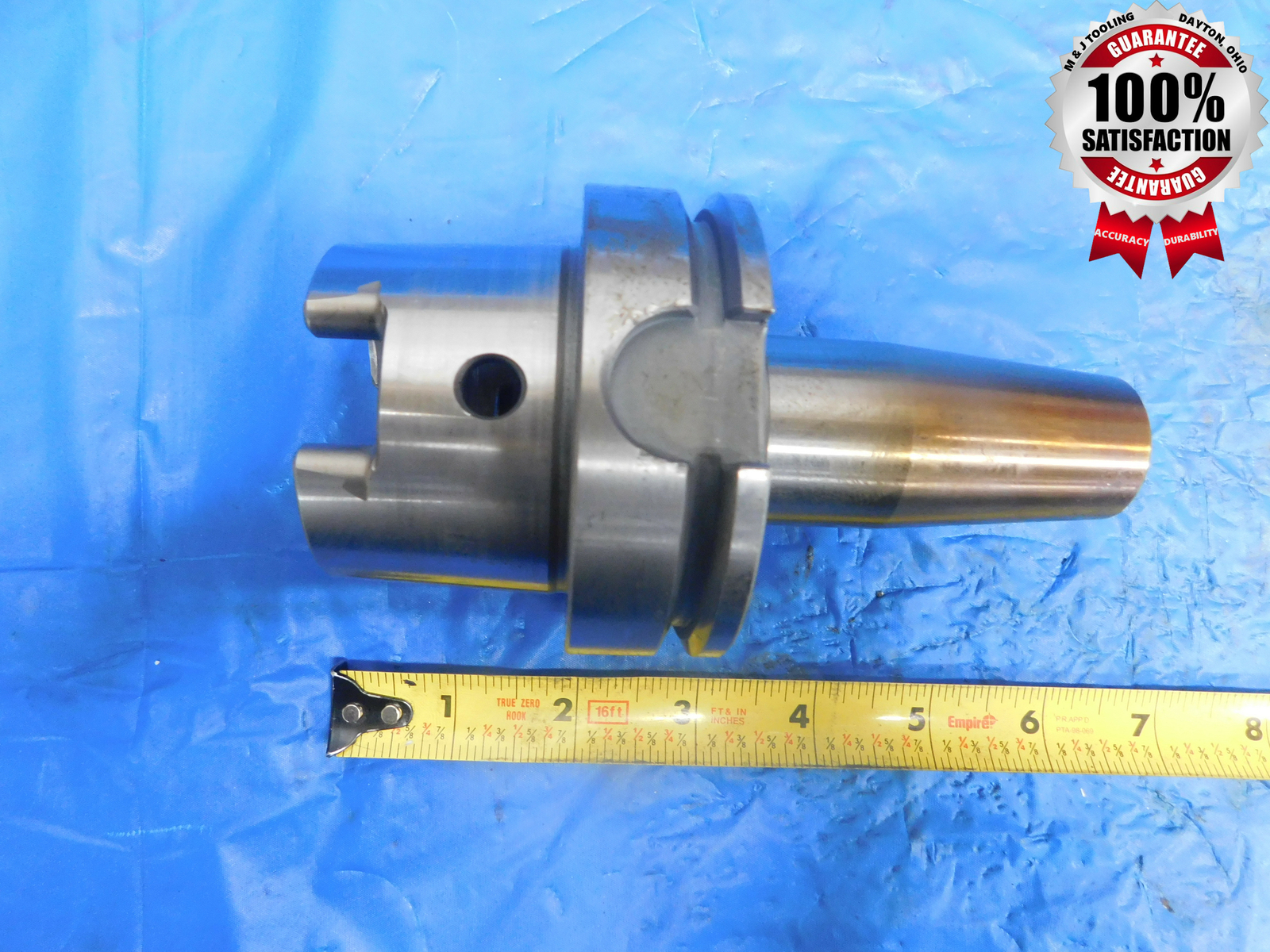 HSK80A KOMET 5/8 I.D. SHRINK FIT TOOL HOLDER .625 4" PROJ ...