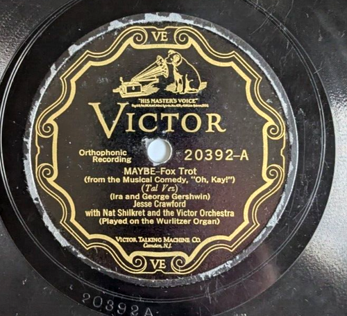 Jesse Crawford – Maybe / Someone To Watch Over Me 78 RPM VICTOR | eBay