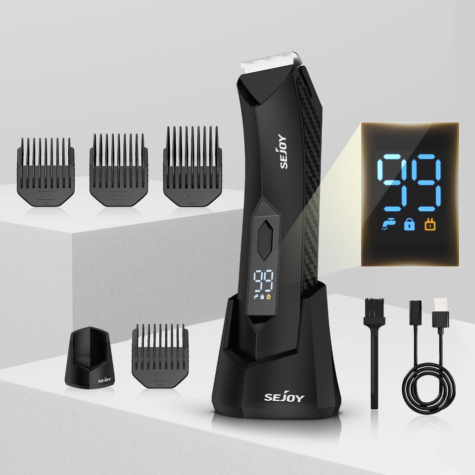 Men's Manscape Groin Hair Trimmer Electric Ball Trimmer Mens Body ...