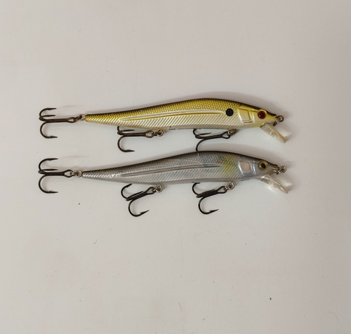 (2) Livingston Jerk Master Stick Master 4 1/2" Jerkbait Fishing Lures ...