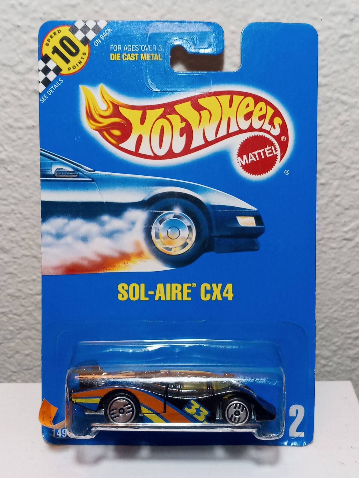 HOTWHEELS - "SOL-AIRE" Blue Tampo Variation, BLACKWALL ERA, HTF PNT ...