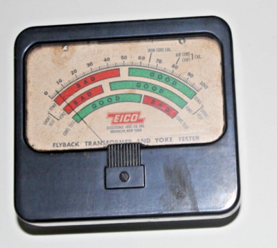 Vintage EICO Flyback transformer and Yoke meter | eBay