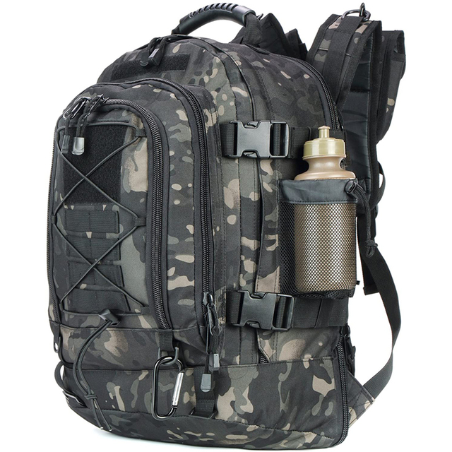 60L Military Molle Camping Backpack Tactical Camping Hiking Travel Bag ...