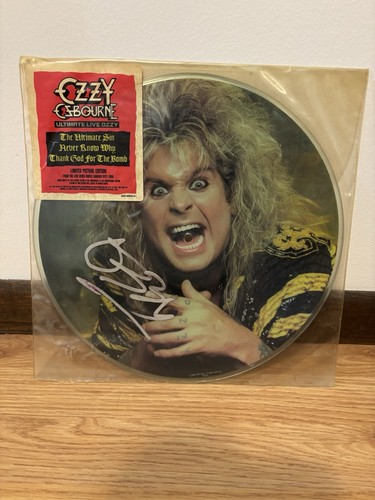Ozzy Picture Disc Signed | eBay