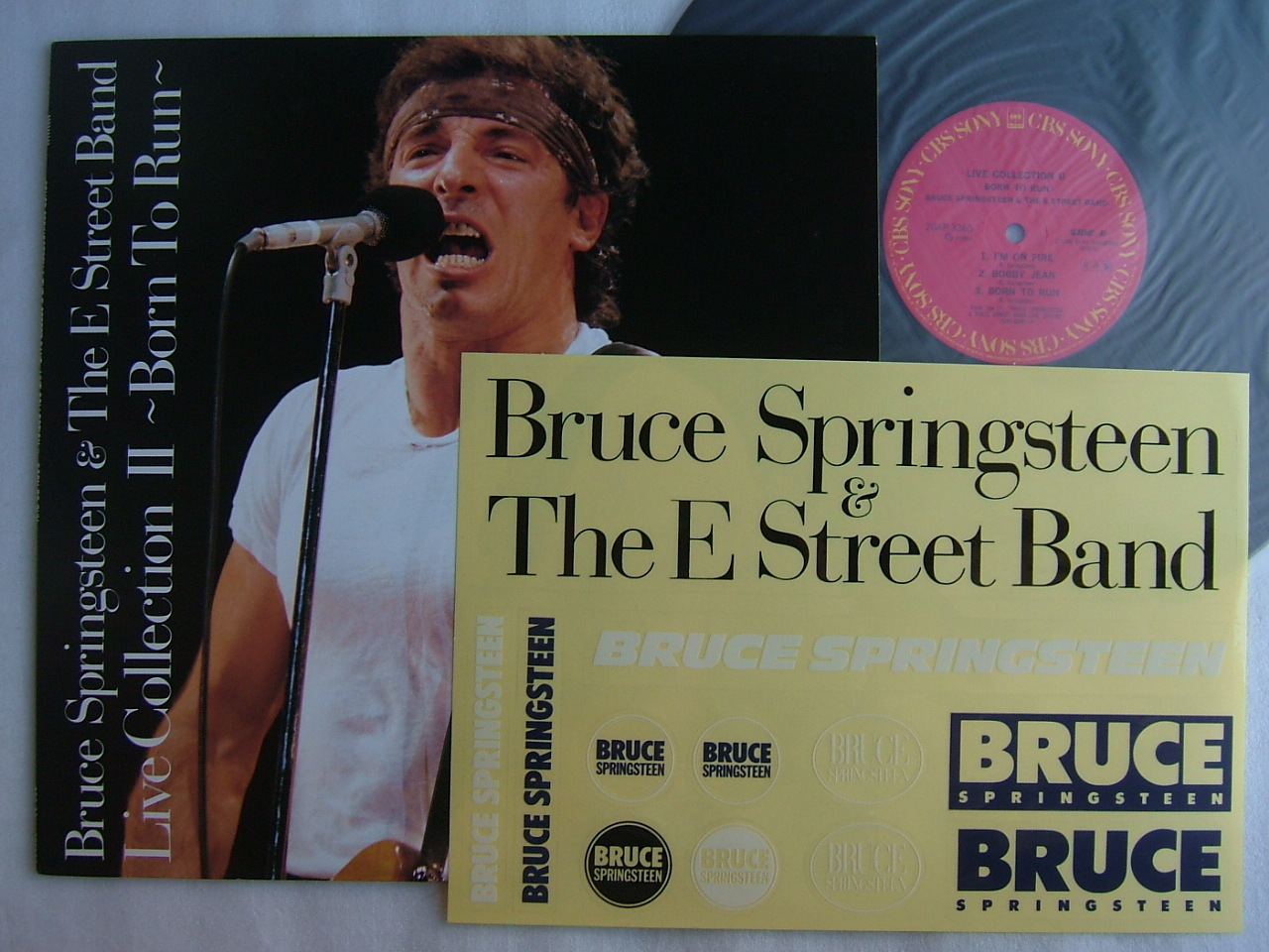 PROMO LABEL / BRUCE SPRINGSTEEN LIVE COLLECTION II / WITH STICKER | eBay