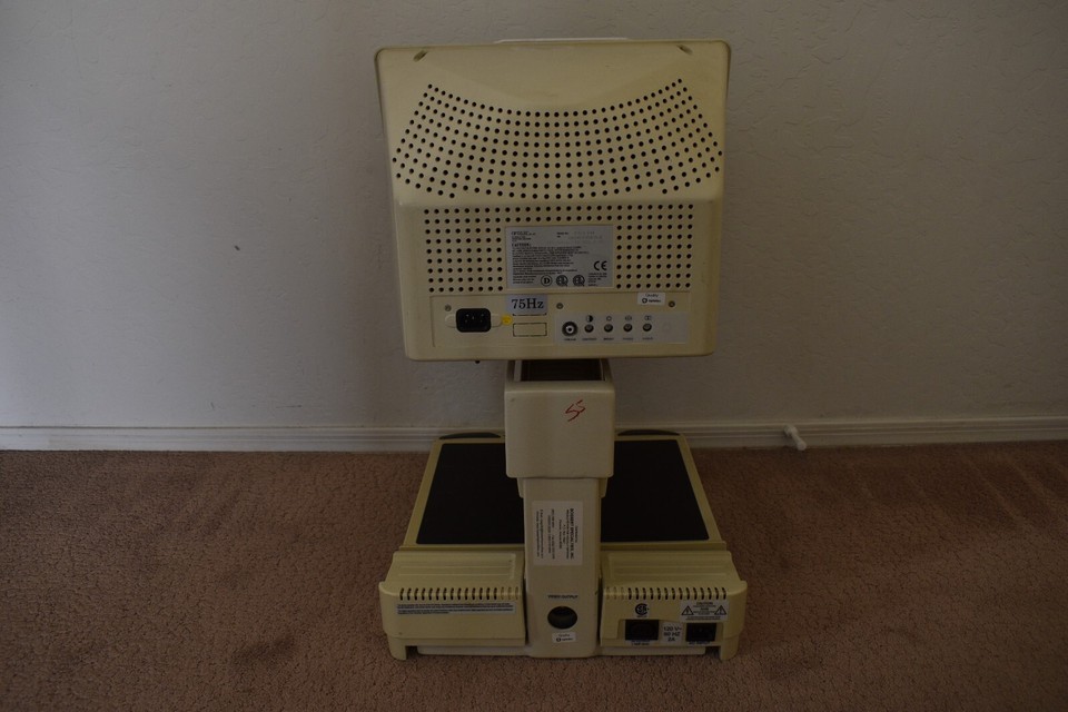 Optelec ClearView 300 Black & White 17" CRT Low-Vision Magnifier ...