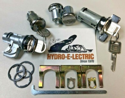 NEW 1974-1978 Pontiac Firebird & Trans Am Complete OE Style Lock Set ...