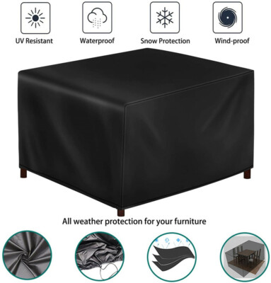 Oxford Heavy Duty Waterproof Rattan Cube Cover Outdoor Garden Furniture ...