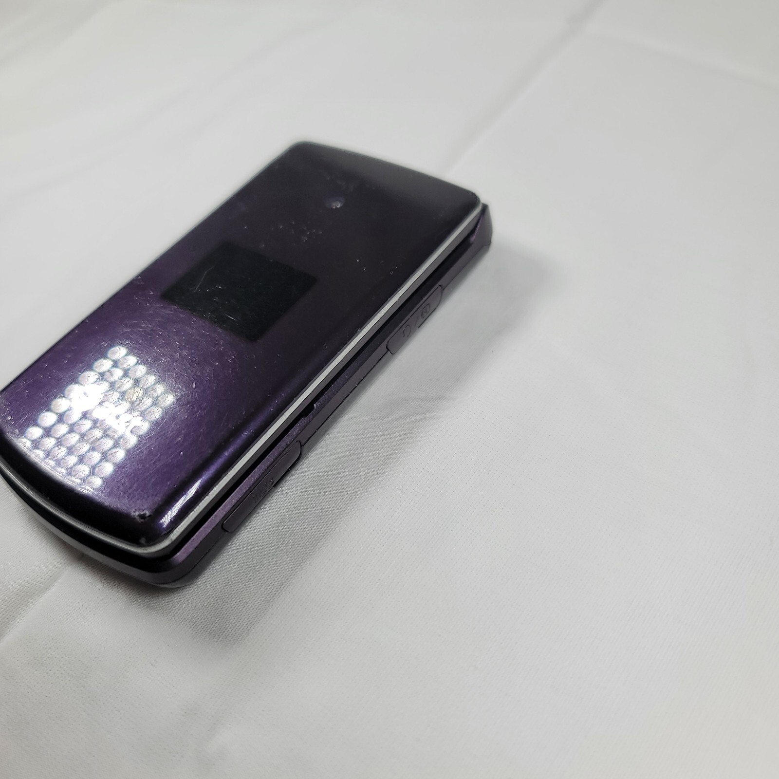 LG CU515 - Metallic Purple ( AT&T / GSM ) Cellular Flip Phone - Working ...