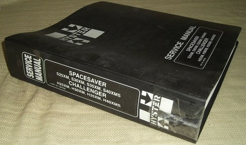 Hyster S25XM S30XM S35XM S40XMS H25XM H30XM H35XM Service Shop ...