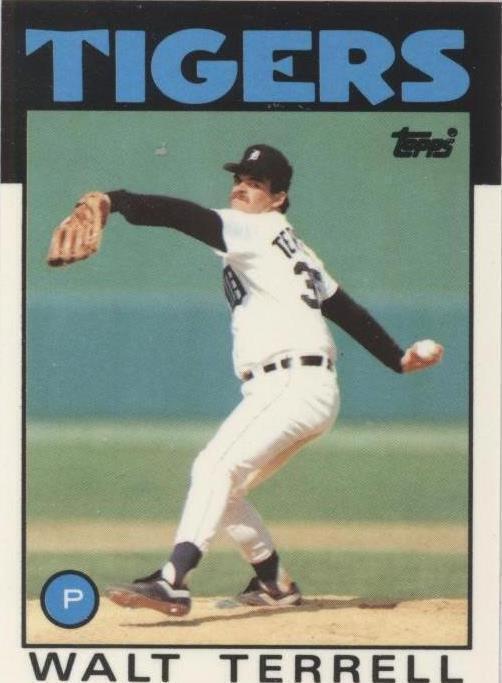 1986 Topps - Walt Terrell #461 Collector's Edition (Tiffany) for sale online | eBay