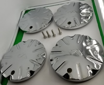 (4) ALBA CENTER CAP # DM-580 CHROME WHEELS CENTER CAP | eBay