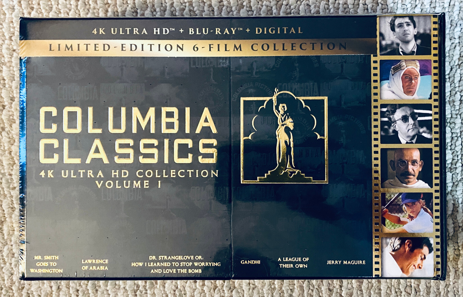 Columbia Classics 4K UHD Ultra HD COLLECTION VOL. 1 Lawrence of Arabia ...