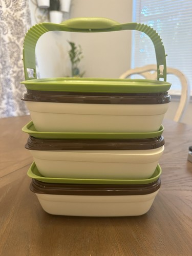 NEW Tupperware 10 Piece Picnic Set (Stackable) NEW | eBay