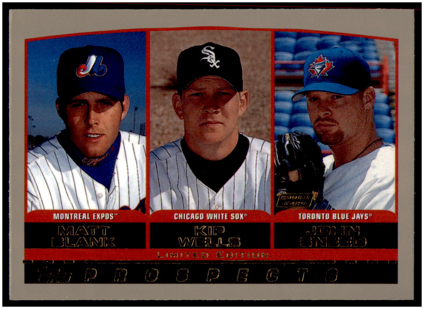 2000 Topps #205 John Sneed Kip Wells Matt Blank Limited | eBay
