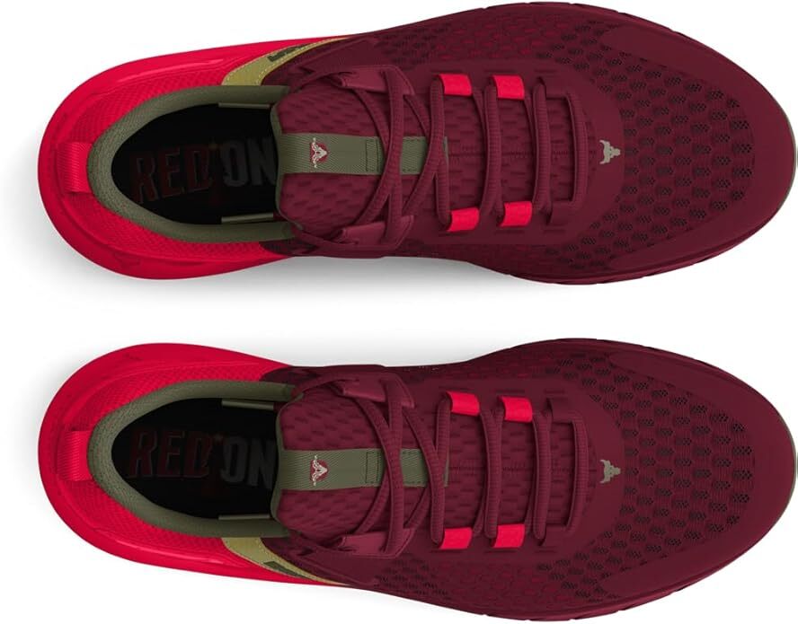 Under Armour Men's The Rock BSR 4 Red Training Shoes 2025 NEW | eBay
