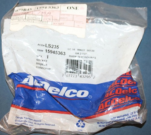 New OEM ACDelco LS235 GM 15945363 Light Lamp Socket | eBay