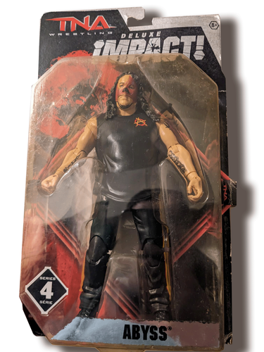 Abyss TNA-WWE Action Figure, New, Unopened, slight wear and fading to ...