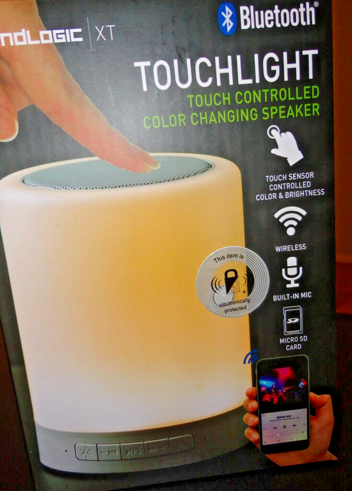 SOUNDLOGIC XT BLUETOOTH TOUCHLIGHT CONTRLOLLED COLOR CHANGING WIRELESS ...