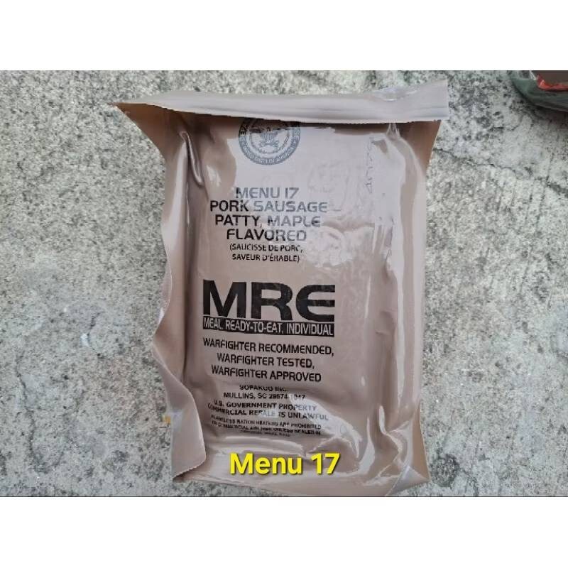 Military Ready Eat Meals MRE Case Insp 2025 USA Menu Trek Ration ...