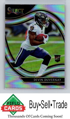 2020 Panini Select 377 Devin Duvernay Field Level Silver Rookie RC | eBay