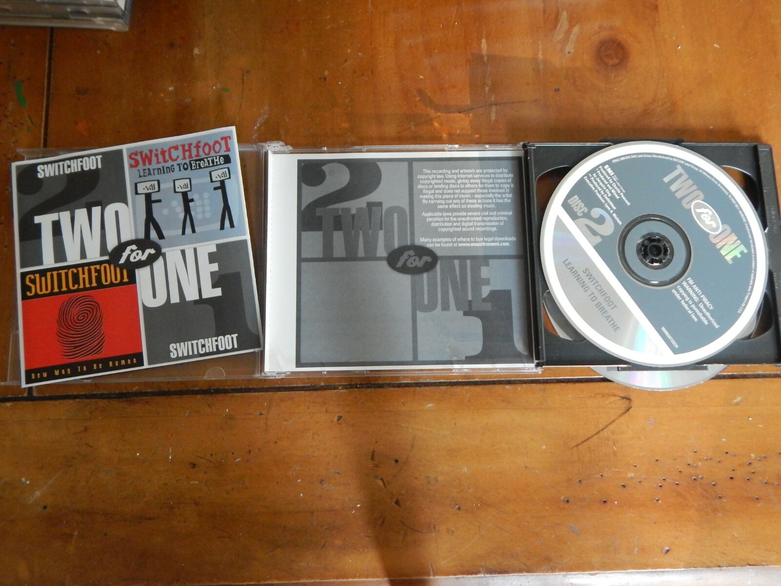 SWITCHFOOT Two For One Learning To Breathe / New Way To Be Human ...