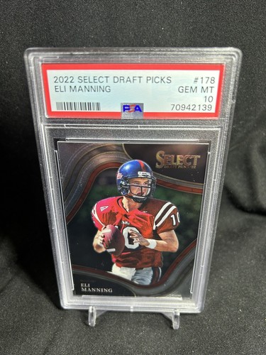 2022 Panini Select Draft Picks - Field Level #178 Eli Manning for sale ...