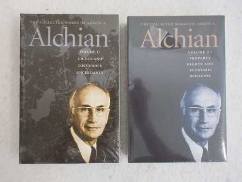 THE COLLECTED WORKS OF ARMEN A. ALCHIAN Two-Volume Set SEALED Liberty ...