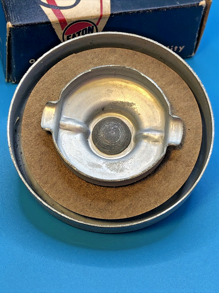NOS EATON GAS CAP CORVETTE 1955 56 57 58 59 60 STAMPED MADE IN USA | eBay