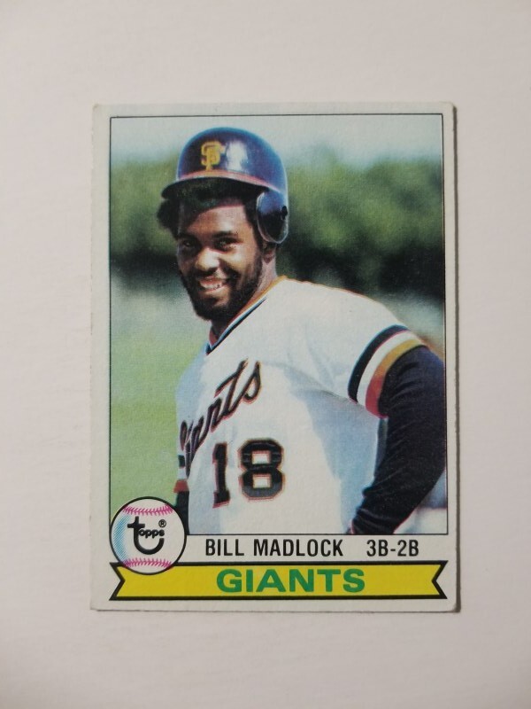 BILL MADLOCK 1979 TOPPS BASEBALL CARD #195 SAN FRANCISCO GIANTS | eBay