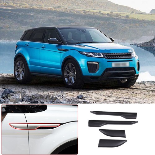 Matte Black Fender Side Air Vent Cover Trim For LR Range Rover Evoque ...