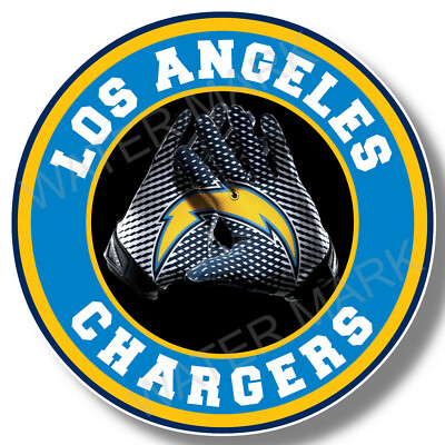 Los Angeles Chargers Vinyl Sticker Decal Team Colors Truck Windows ...