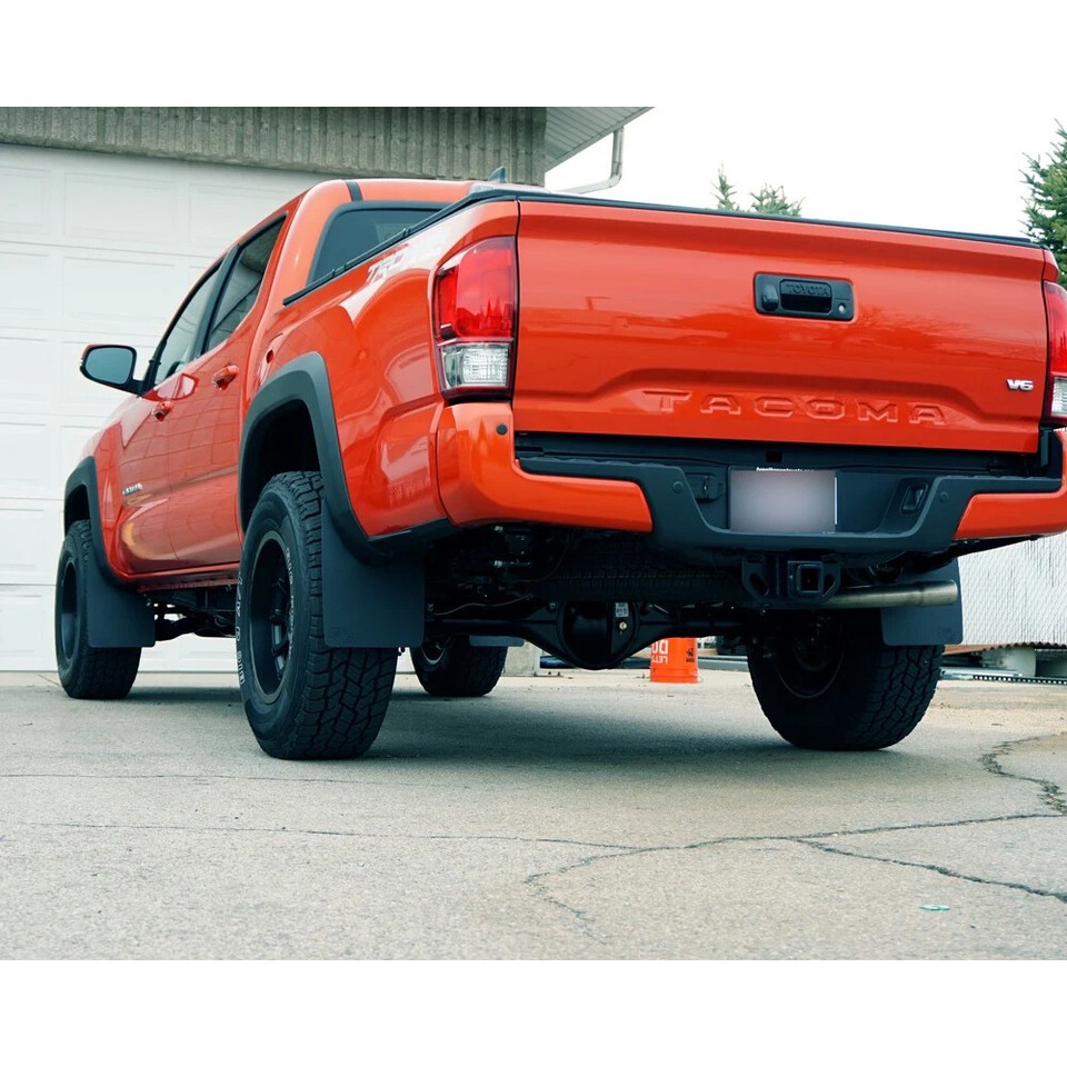 4x Black Front Rear Mud Flaps Splash Guards Fender Mudguards For Honda ...
