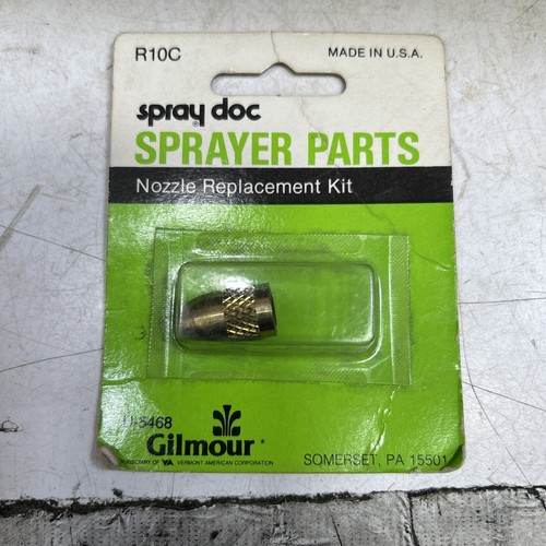 R10c Spray Doc Sprayer Parts Gilmour Nozzle Replacement Kit | eBay