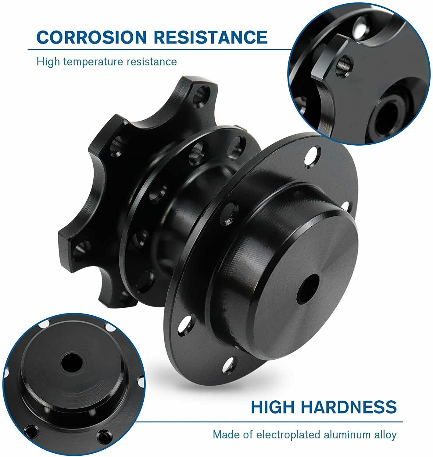 ⭐Universal Car Racing Steering Wheel Quick Release Disconnect Hub ...