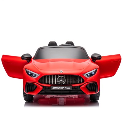 24V Kids Electric Ride On Mercedes-Benz SL63 Licensed Toy Car w/Remote ...