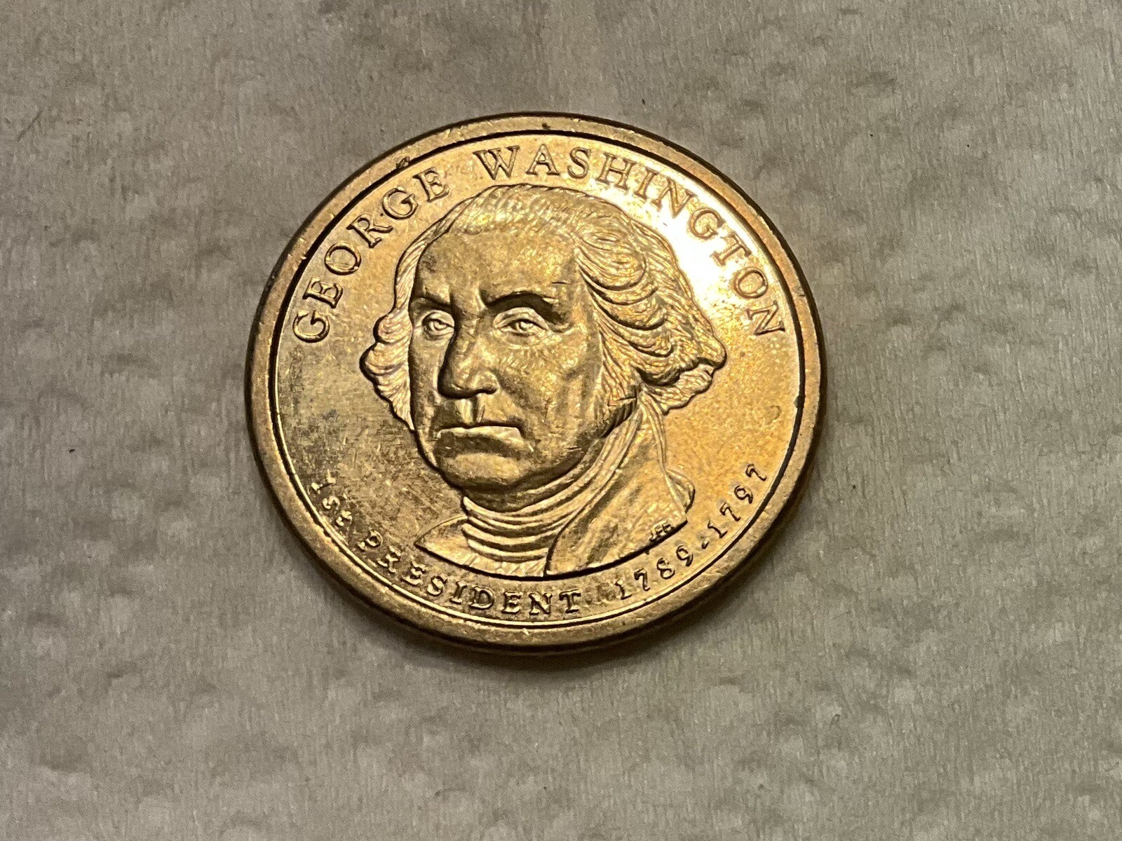 Rare 2007 P Washington Dollar Coin, 1789-1797 Version | eBay