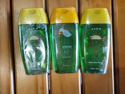 Avon Aloe Vera Gel 100mls Set Of 3 | eBay Australia
