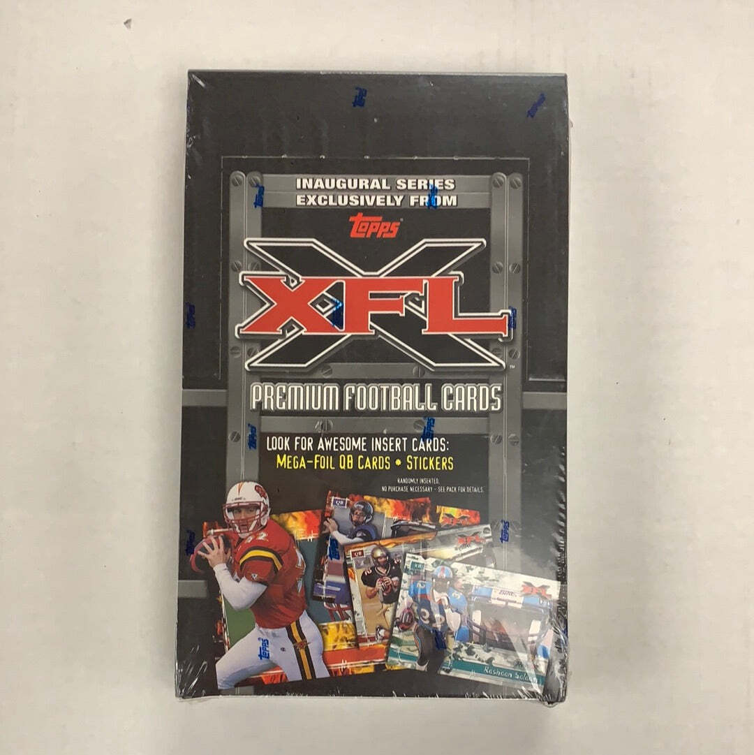2001 Topps Xfl Hobby Box | eBay