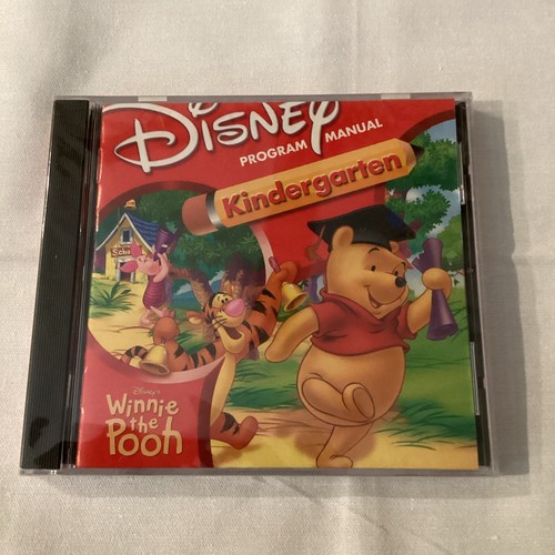 VINTAGE/RARE Disney Winnie The Pooh Kindergarten Age 4-6 (CD ROM) NEW ...