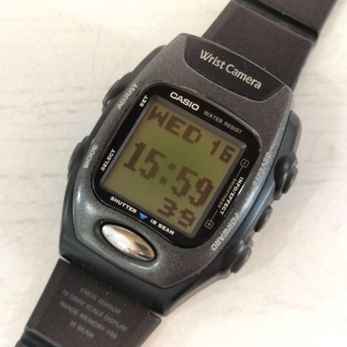 CASIO WQV-2 camera watch Men's Watch working product | eBay