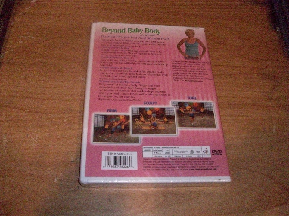 Buff Moms: Beyond Baby Workout With Sue Fleming (DVD, 2007) Post Natal ...