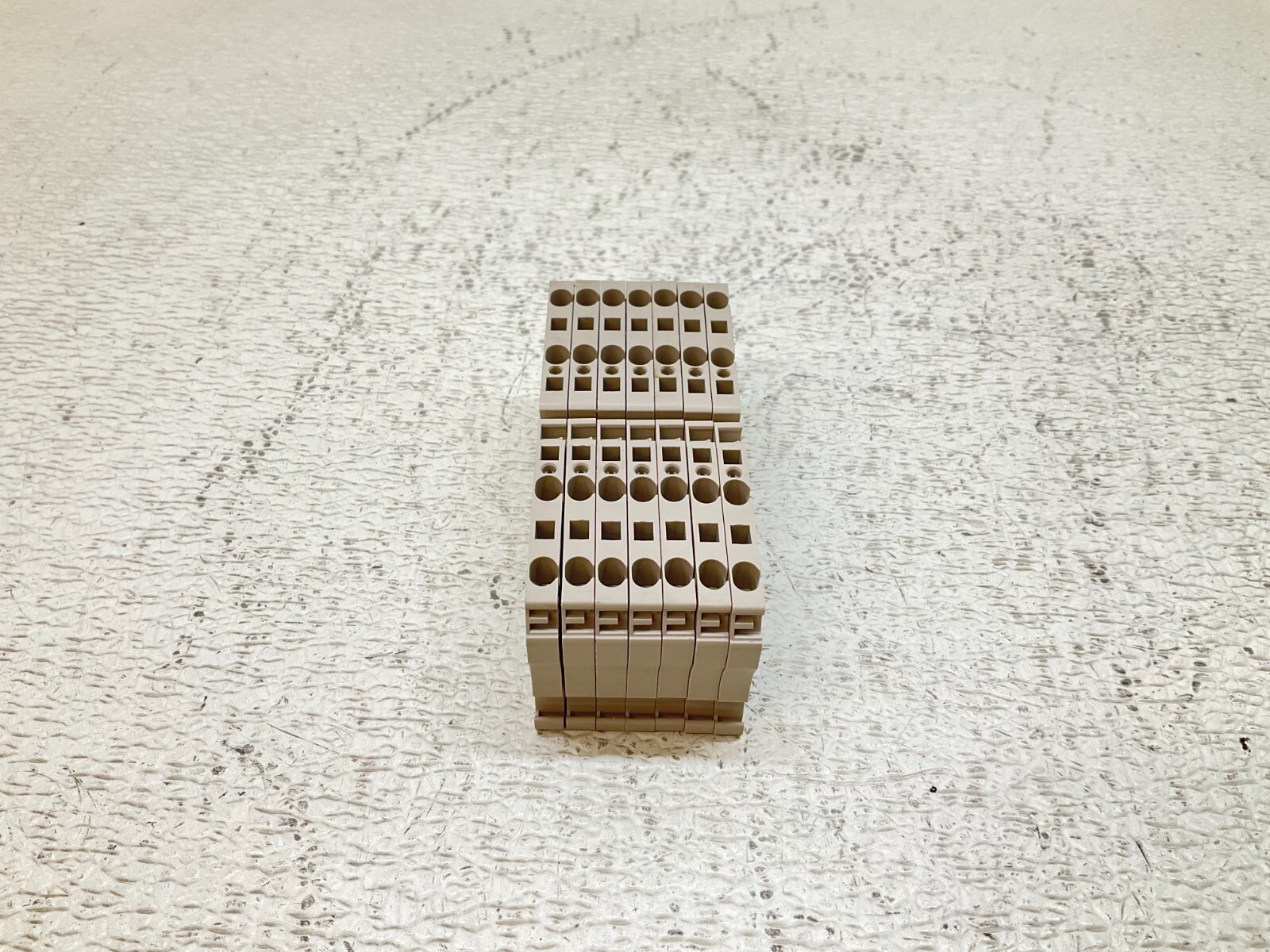 Weidmuller ZDU 4/4AN Tan Din Rail Wire Terminal ZDU44AN ZDU4/4AN Lot of ...