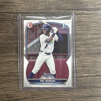 2023 Bowman Draft TRE MORGAN 1ST BOWMAN #BD-199 Rays | eBay