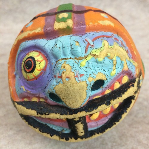 Vtg 1986 MADBALLS SICK SERIES TCFC FREAKY FULLBACK RUBBER BALL | eBay